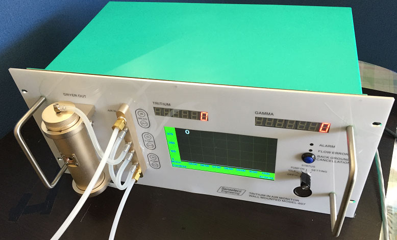 Wall Mounted Tritium In Room Air Monitor